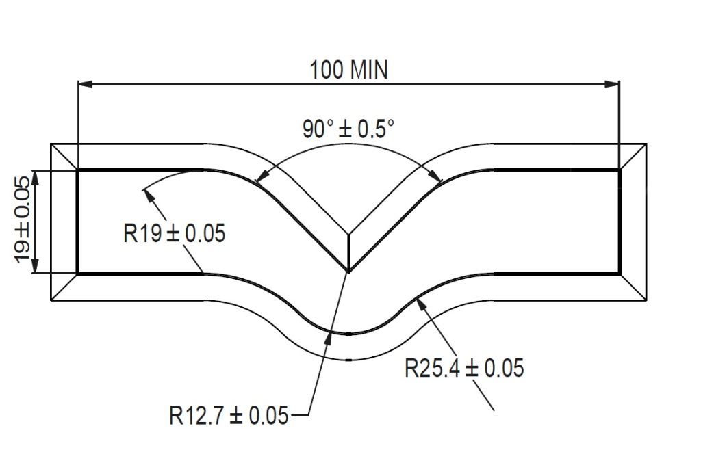 ISO 34-1-直角型裁刀 (Angle) - 仁迴有限公司 Kind Snail